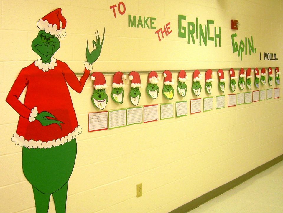 Ms. Ginny's First Grade Class: Making the Grinch Grin!!!